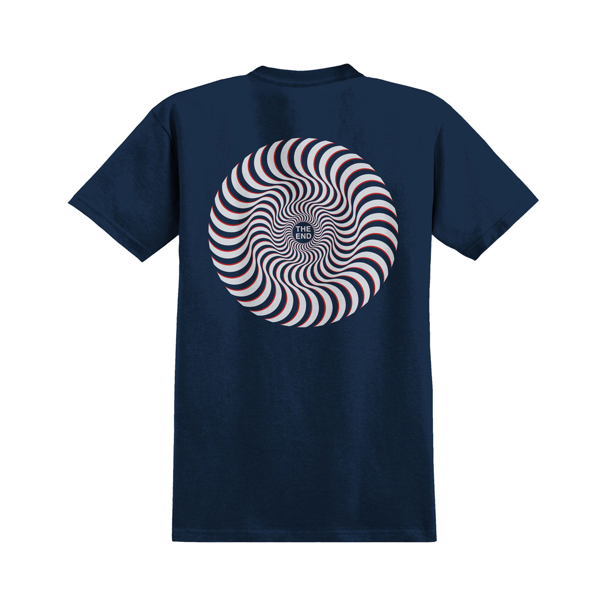 Spitfire Classic Swirl Overlay Tee – Baker Street Snow