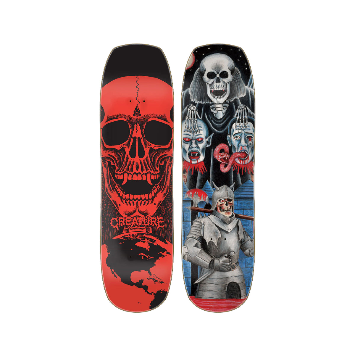 Creature Larry 8.75 x 32 Deck w/ Pepper Grip – Baker Street Snow