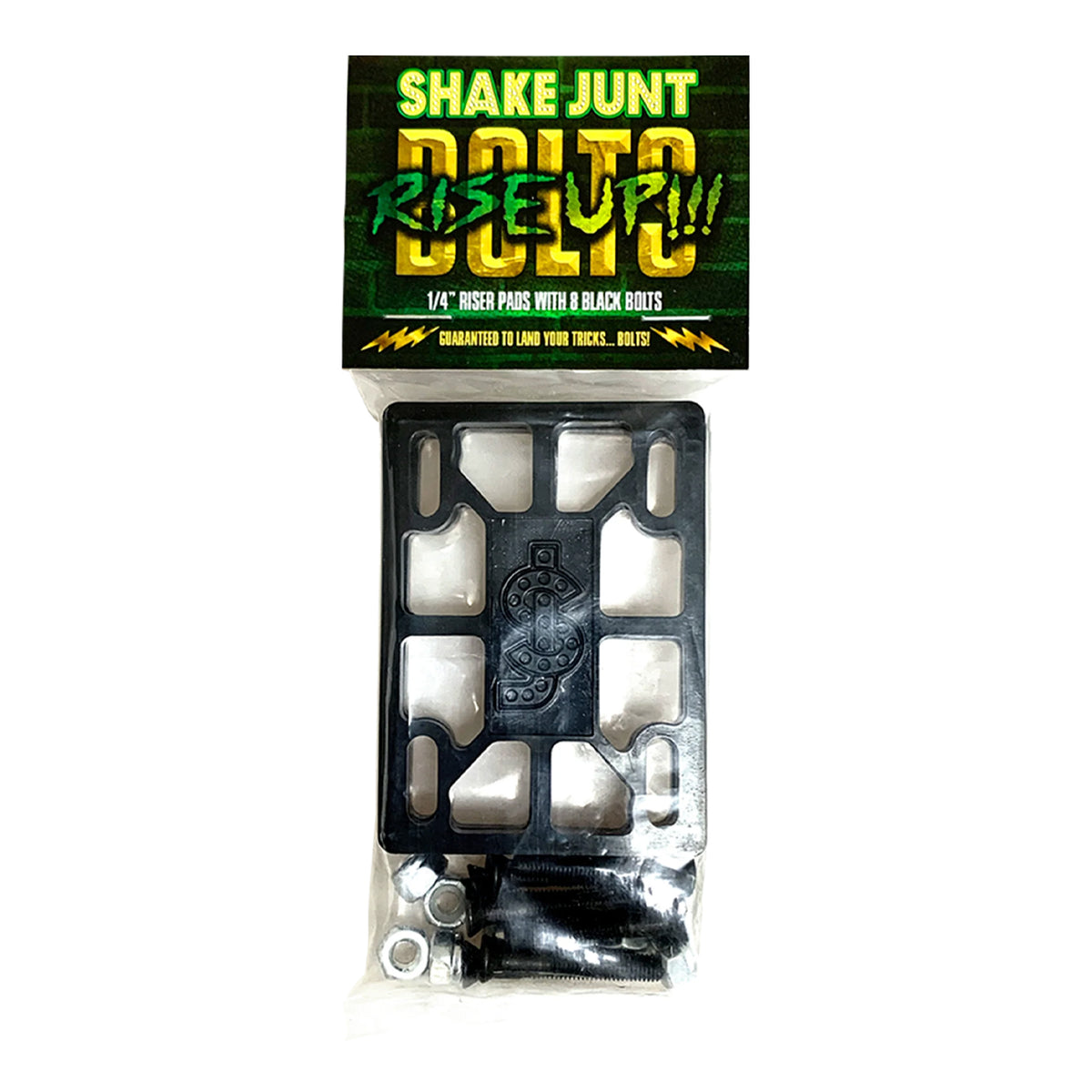 Shake Junt Rise Up Riser Pads 1/4 with bolts – Baker Street Snow